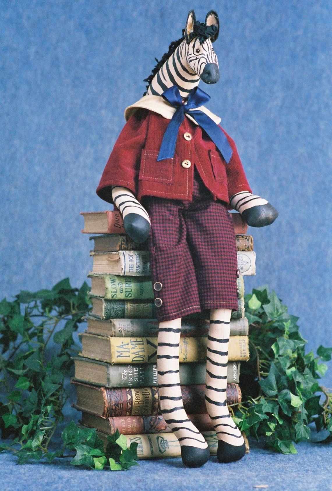 Zachary Cloth Doll E-pattern 25 Inch Boy Zebra Doll - Etsy