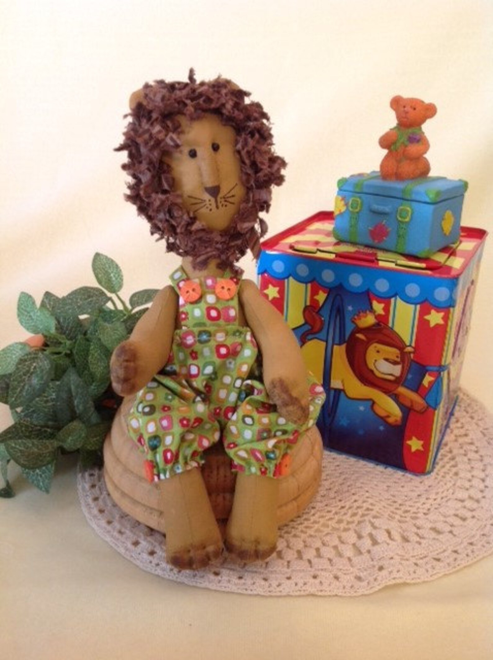 Baby Lion - Cloth Doll E-pattern Baby Boy Lion Sewing Pattern - Etsy