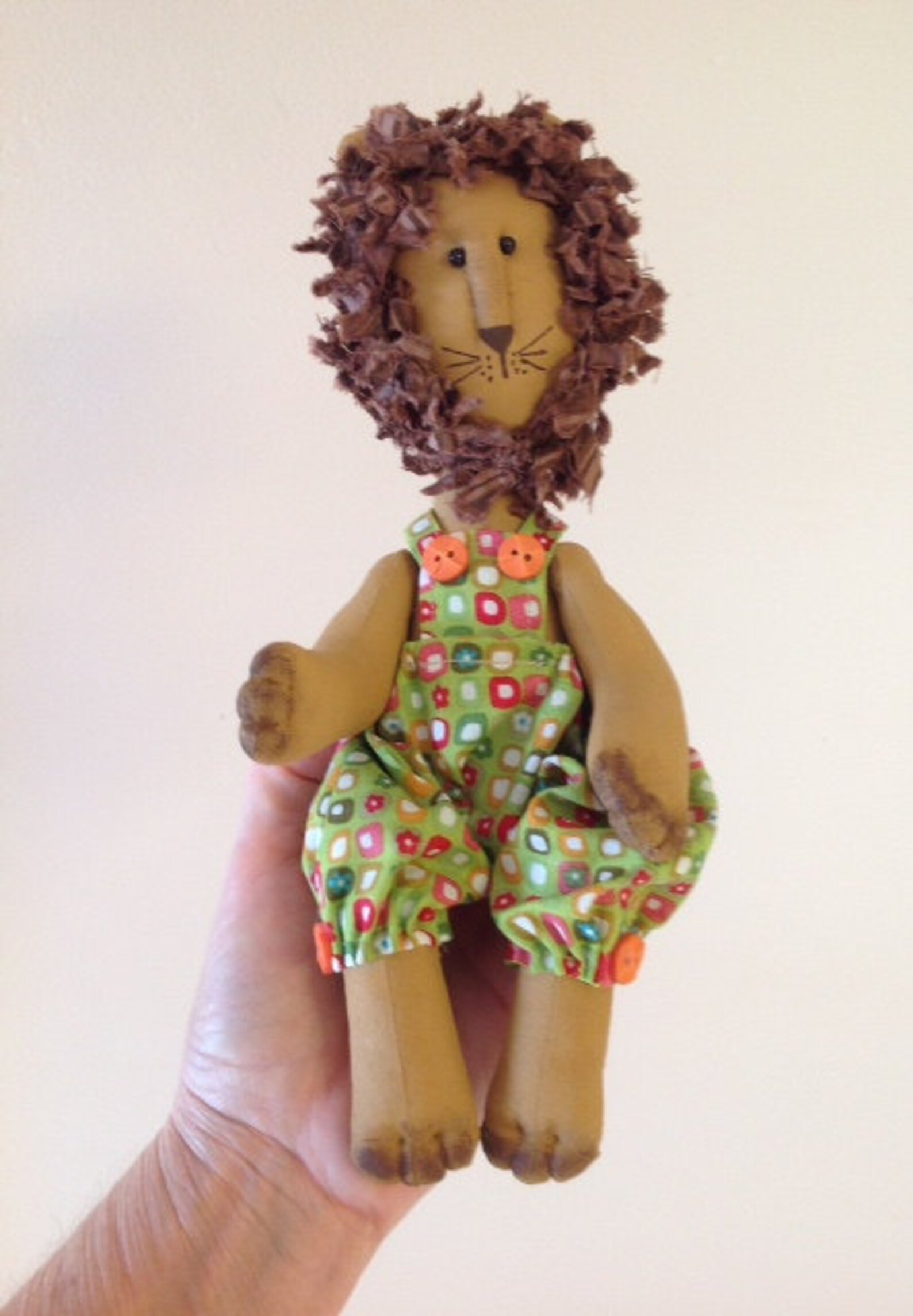 Baby Lion - Cloth Doll E-pattern Baby Boy Lion Sewing Pattern - Etsy