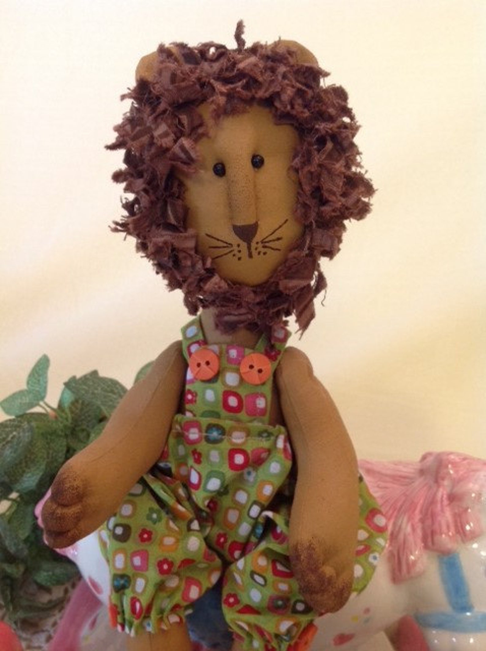 Baby Lion - Cloth Doll E-pattern Baby Boy Lion Sewing Pattern - Etsy