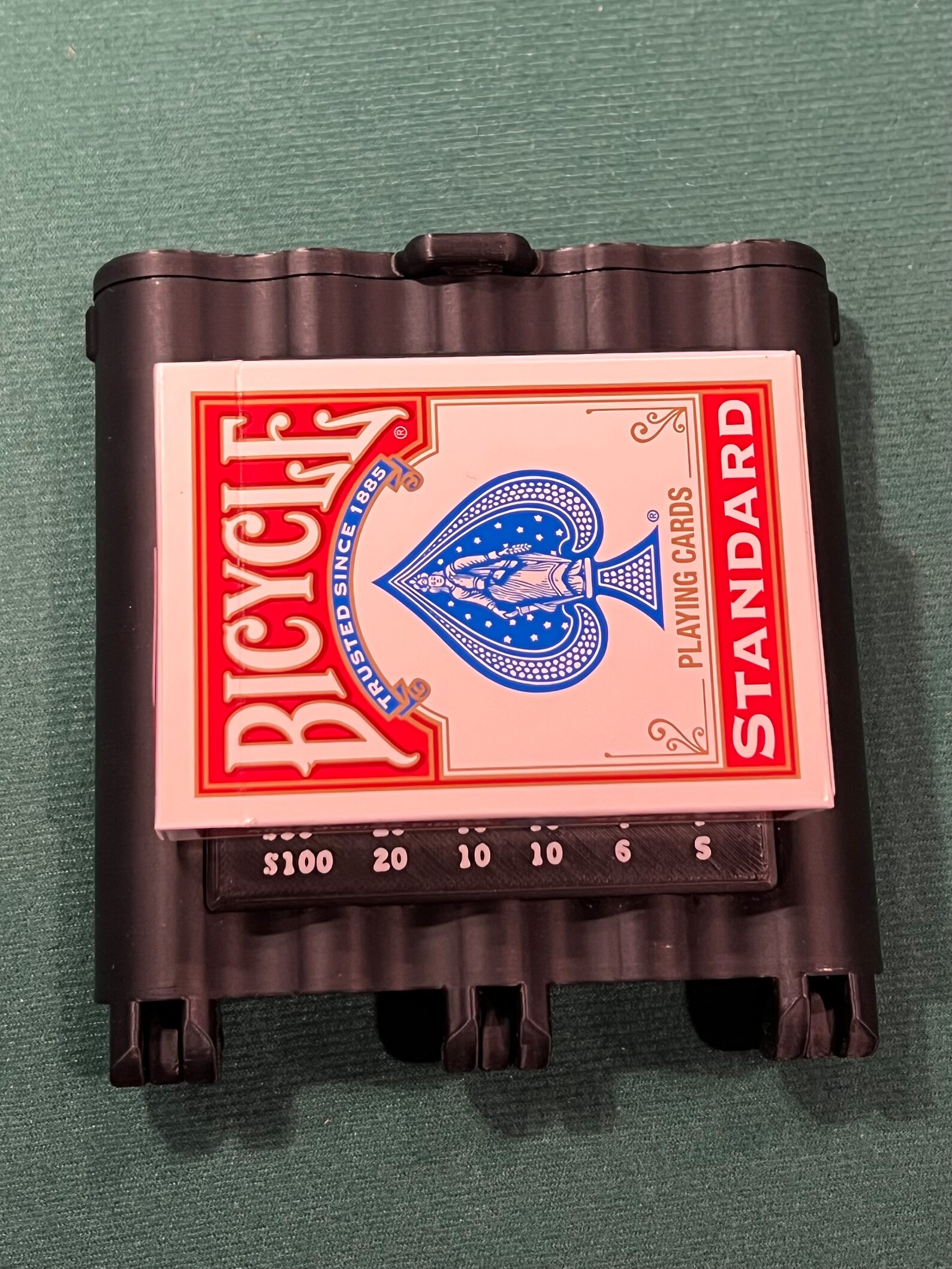 Pocket Poker Set: Travel Poker With Chips & Case - Etsy