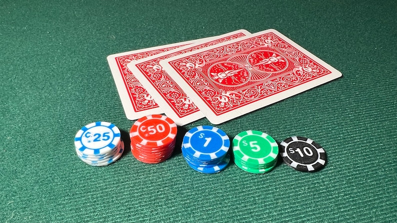 Pocket Poker Set: Travel Poker With Chips & Case - Etsy