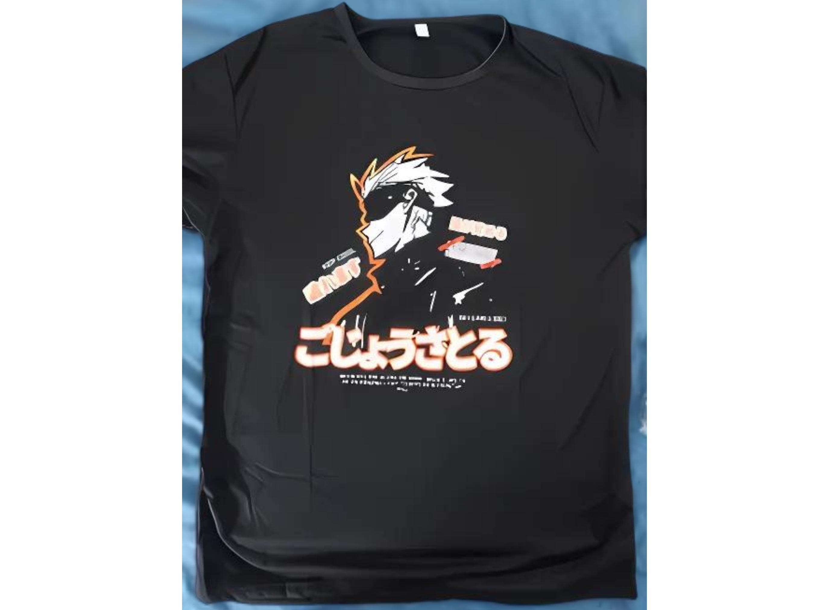 Jujutsu Kaisen Print T-shirt Anime, Cartoon Anime Shirt Graphic, Anime ...