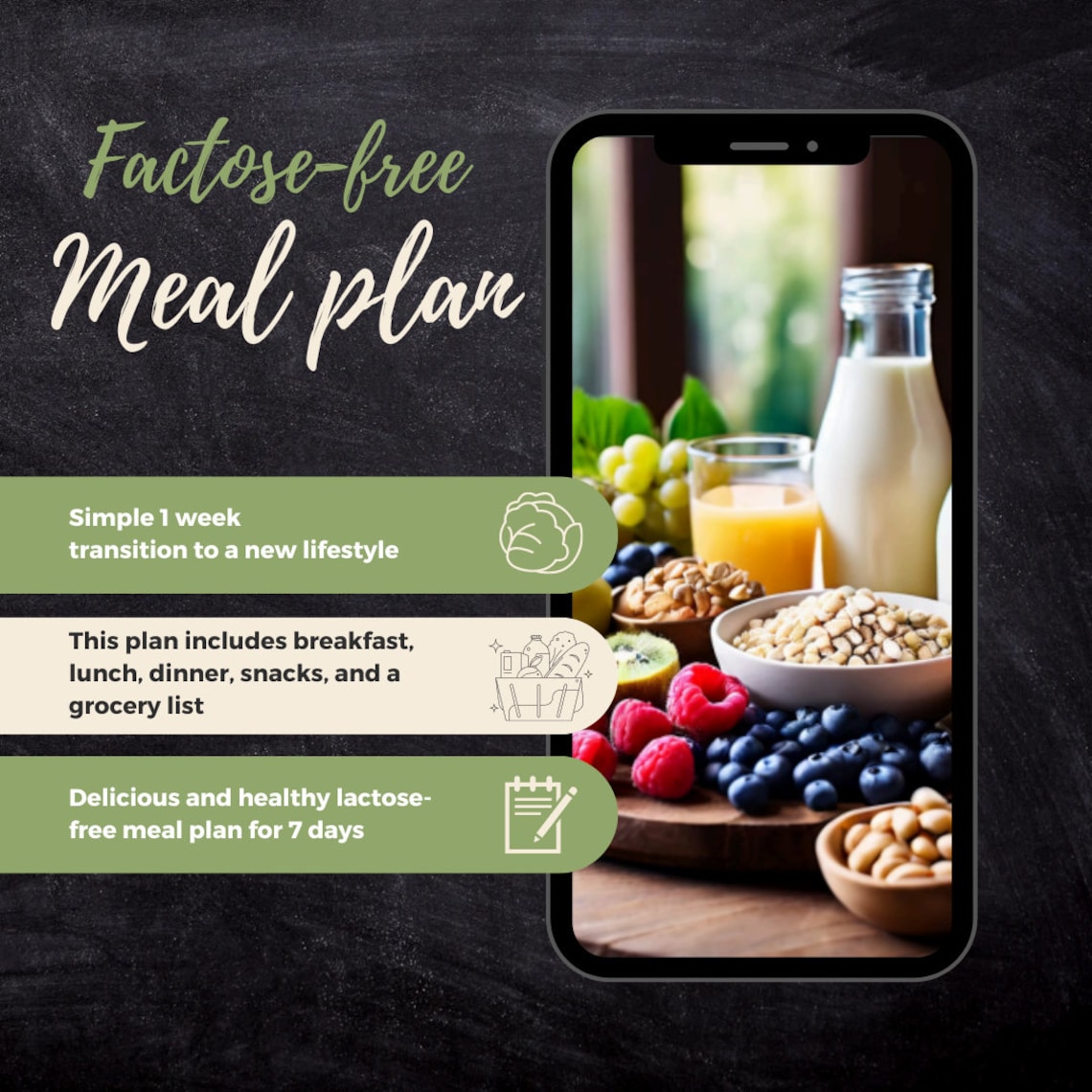 7-day Lactose-free Meal Plan: Delicious and Balanced Recipes With ...