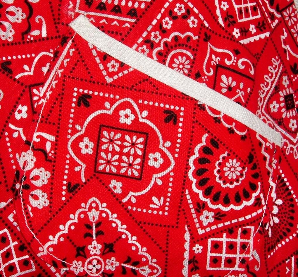 Little Girl Red Bandana Dress at Joann Bayer blog