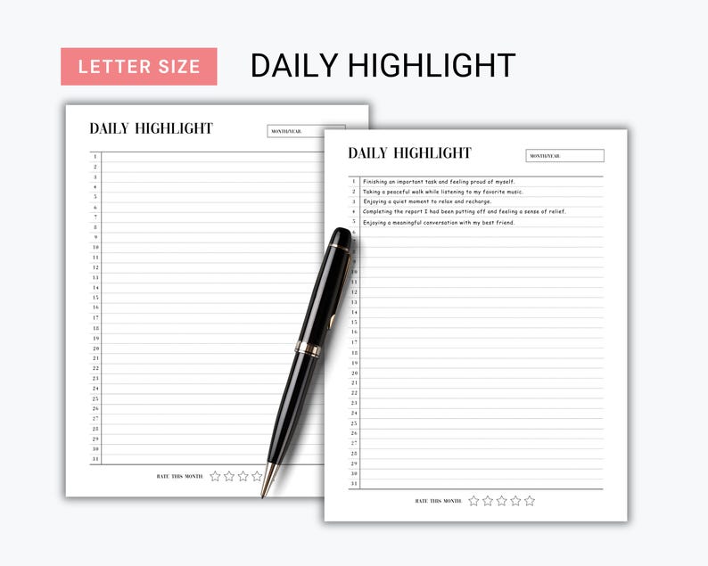 Daily Self-care Journal Planner Printable 2026 Belongs to Page, Daily ...