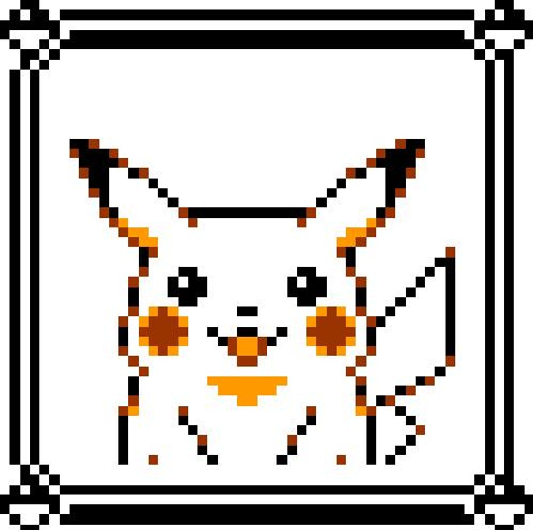 Pikachu Pngtuber Pokemon | Vtuber Model | Pixel | Pokemon Yellow ...