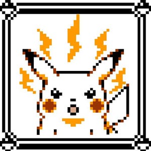 Pikachu Pngtuber Pokemon | Vtuber Model | Pixel | Pokemon Yellow ...