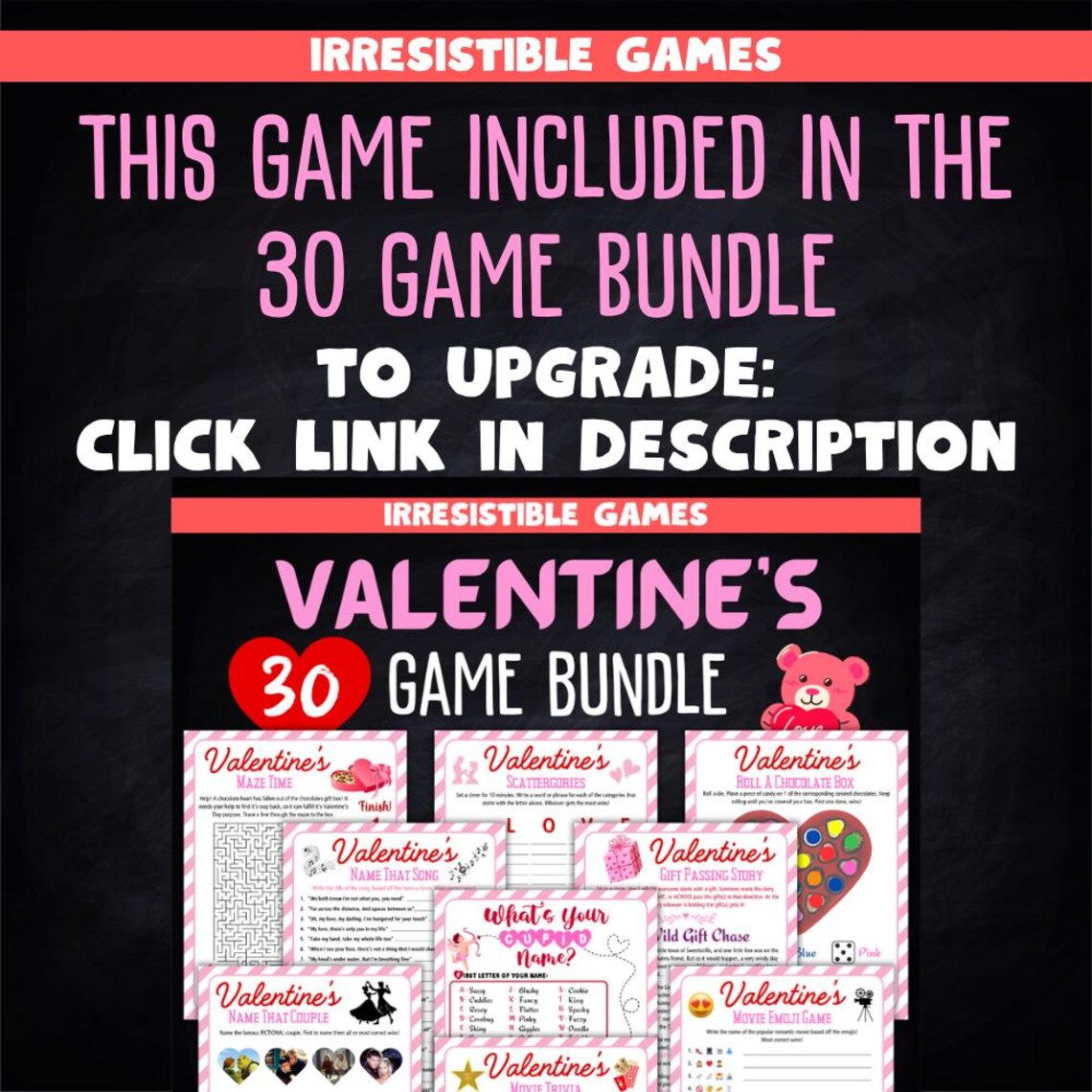 Valentine's What's Your Cupid Name Game + Name Tags | Galentine's Name ...