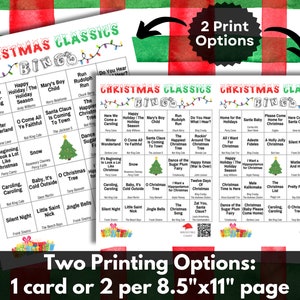 Music Bingo: Christmas Classics. Your Favorite Oldies Holiday Hits. 300 ...