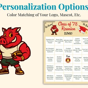 Custom Bingo Cards. 50 Card Set Personalized With Photos and 30 Bingo ...