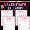 Printable Valentine's Day Game, Valentines Word Scramble Game ...