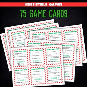 Christmas Name That Tune Game, Perfect for Family Christmas Games and ...