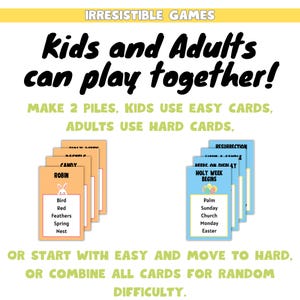 Easter Taboo Game | Forbidden Words Family Easter Game | 200 Clue Cards ...