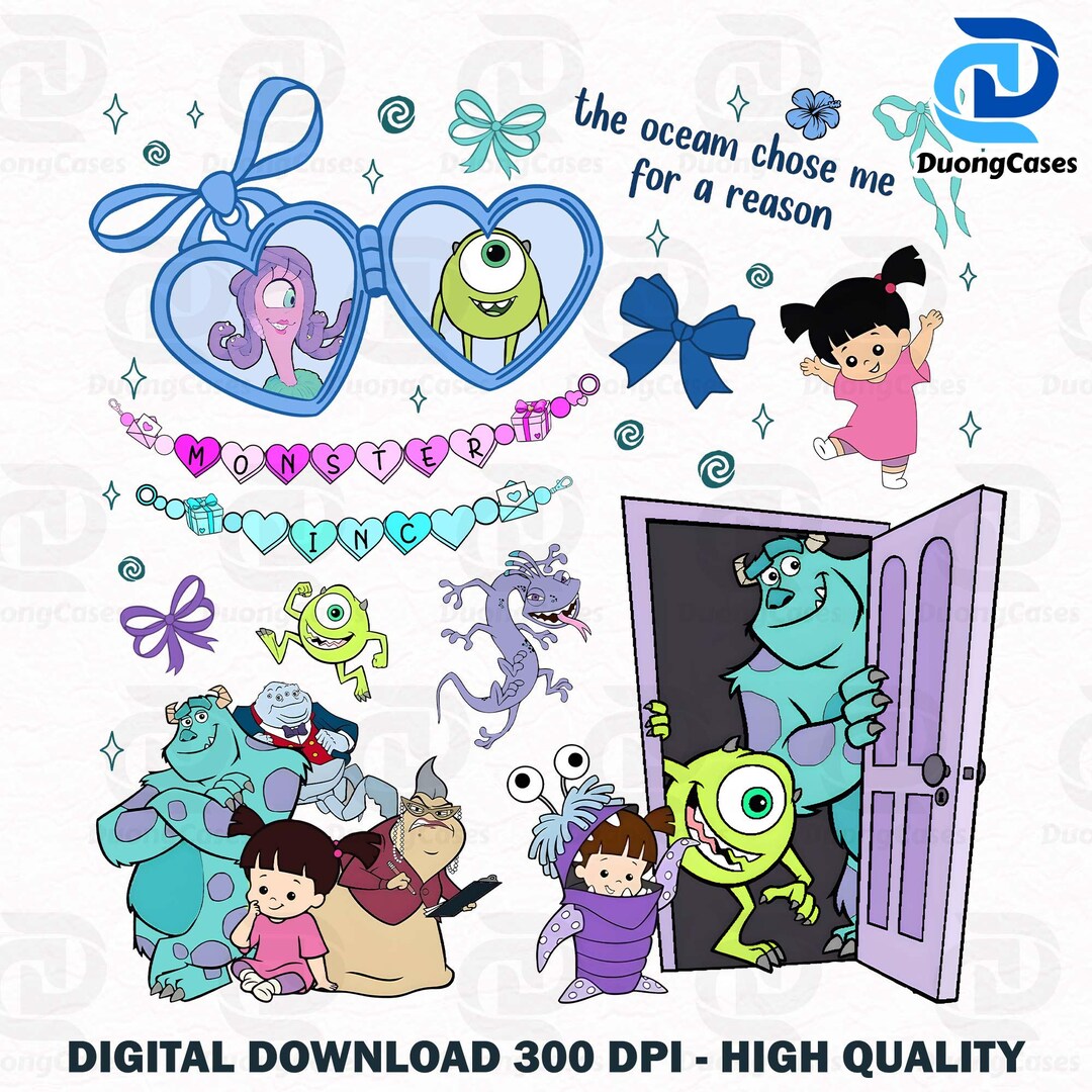 Scare Monster Coquette Mirror Png, Monster Balloon Cartoon Png, Kids ...
