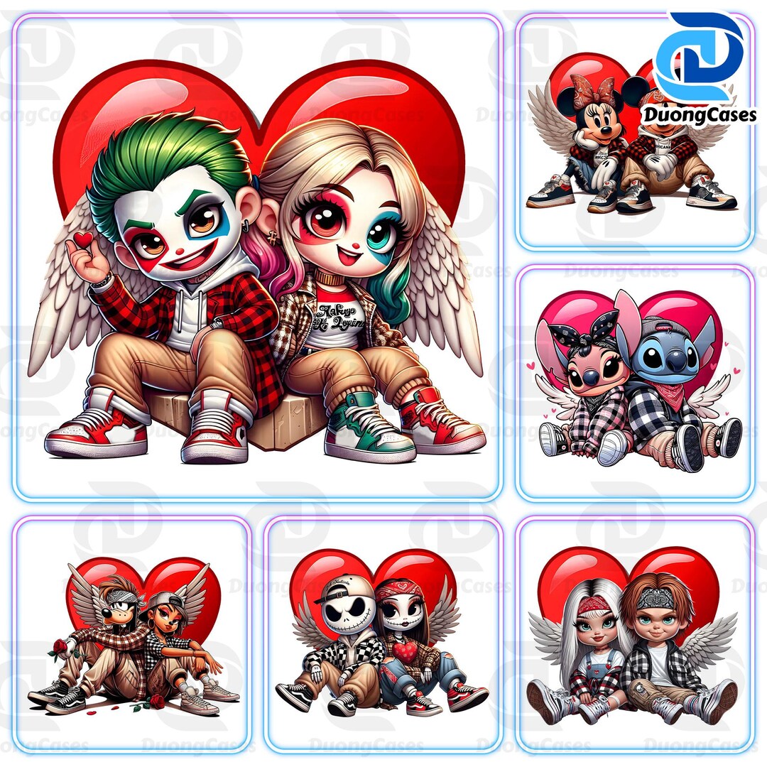 6 Chicano Valentine Cholo Png Bundle, Spanish Pink Chola Valentine ...