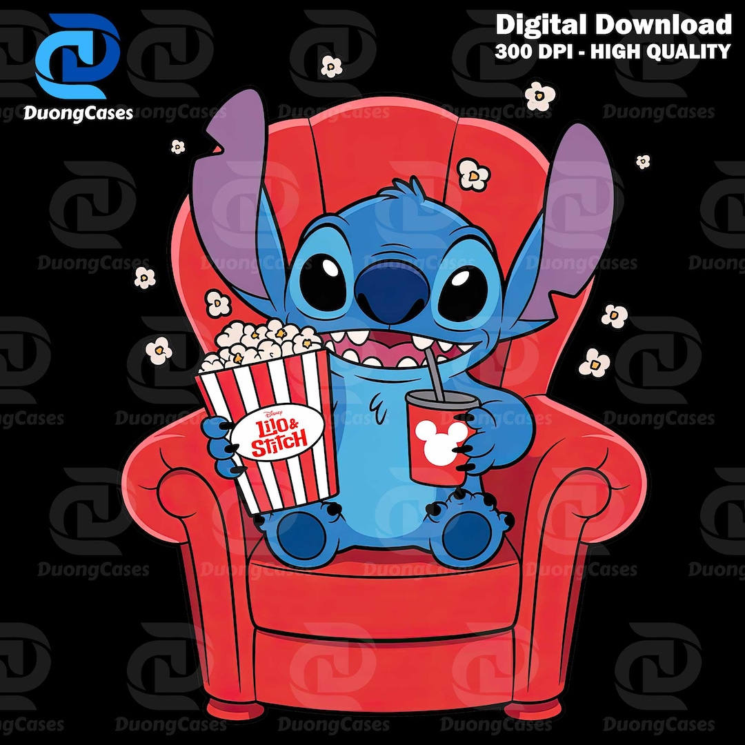 Cute Blue Characters Popcorn Cinema Png, Funny Movie Character 2025 Png ...