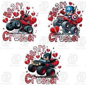 Bundle Superhero Valentine Png, Love Superhero Clipart, Romantic Hero ...