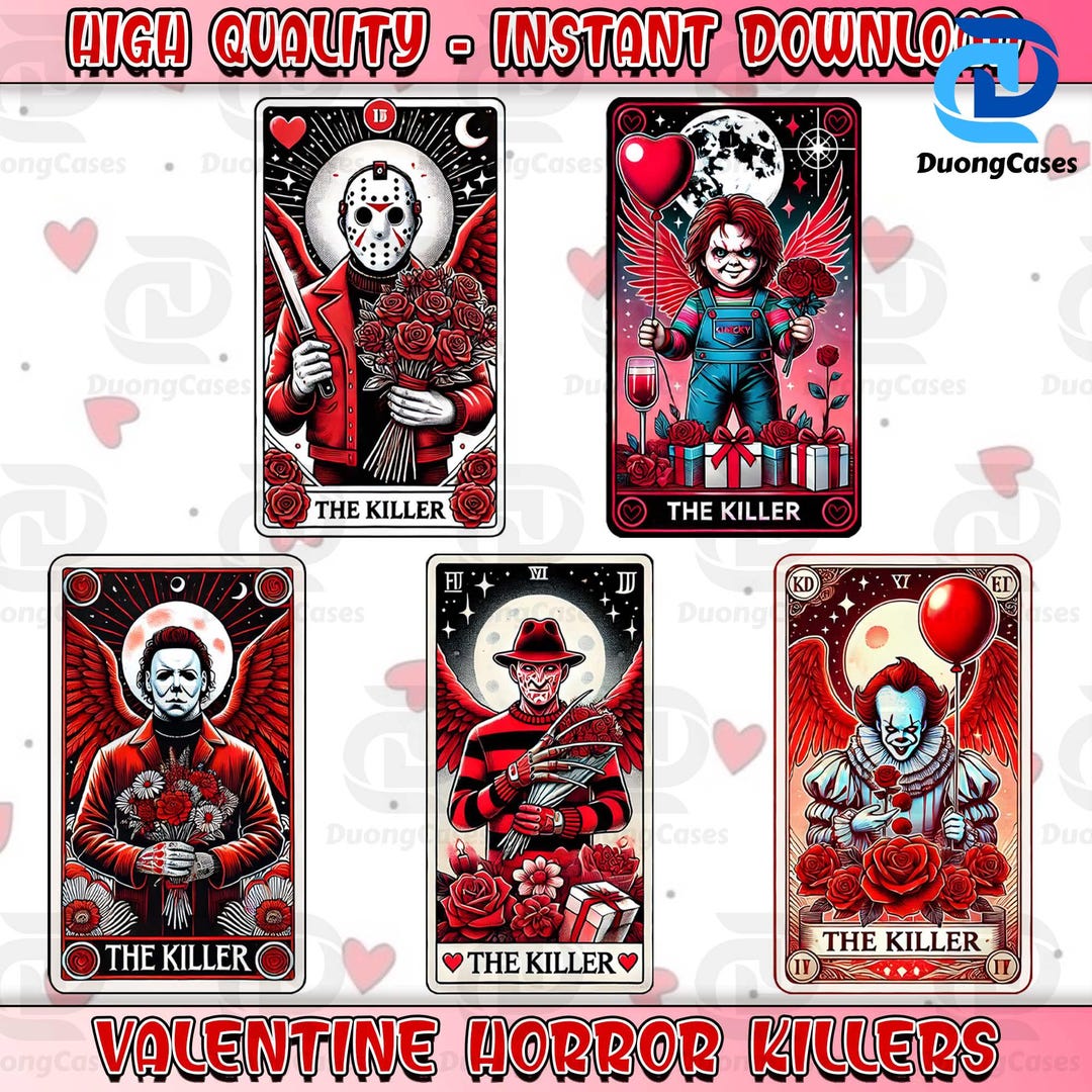 Bundle Horror Killer Valentine Png, Valentine Horror Movie Png ...