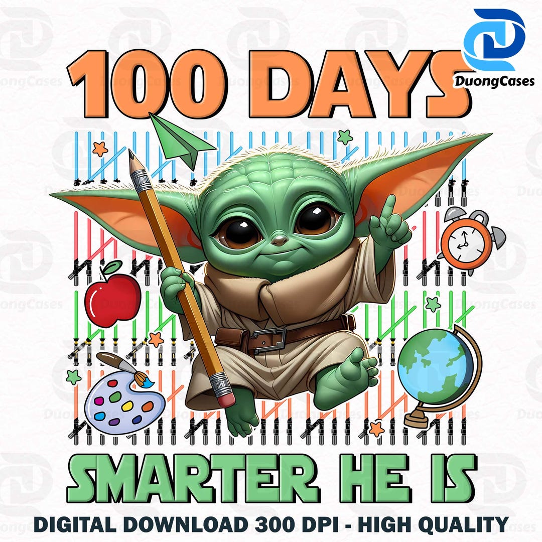 100 Days Smarter He is PNG, 100 Days of School Cartoon Friends Png ...
