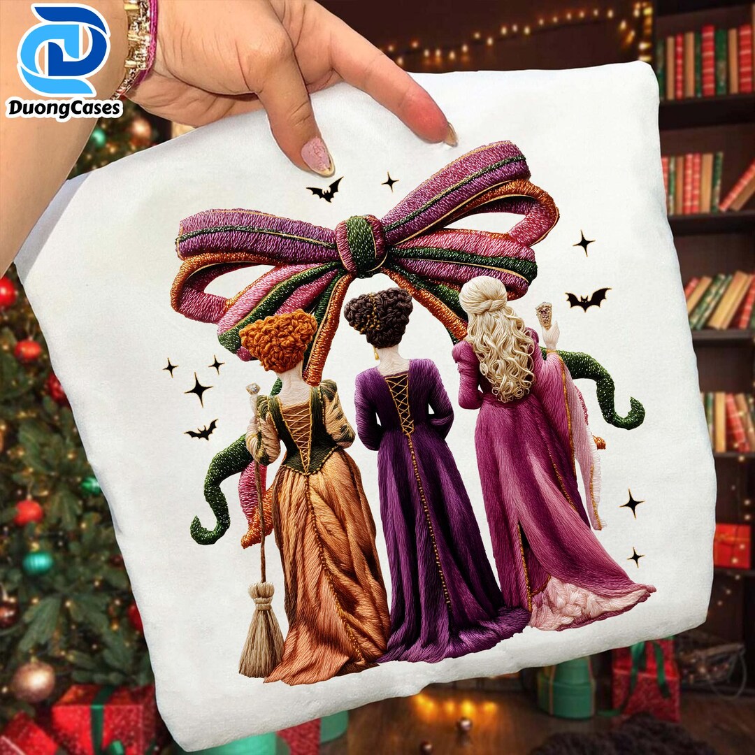 Coquette Bad Witches Vibes Png, Latch Hook Yarn Crochet Witches Movie ...