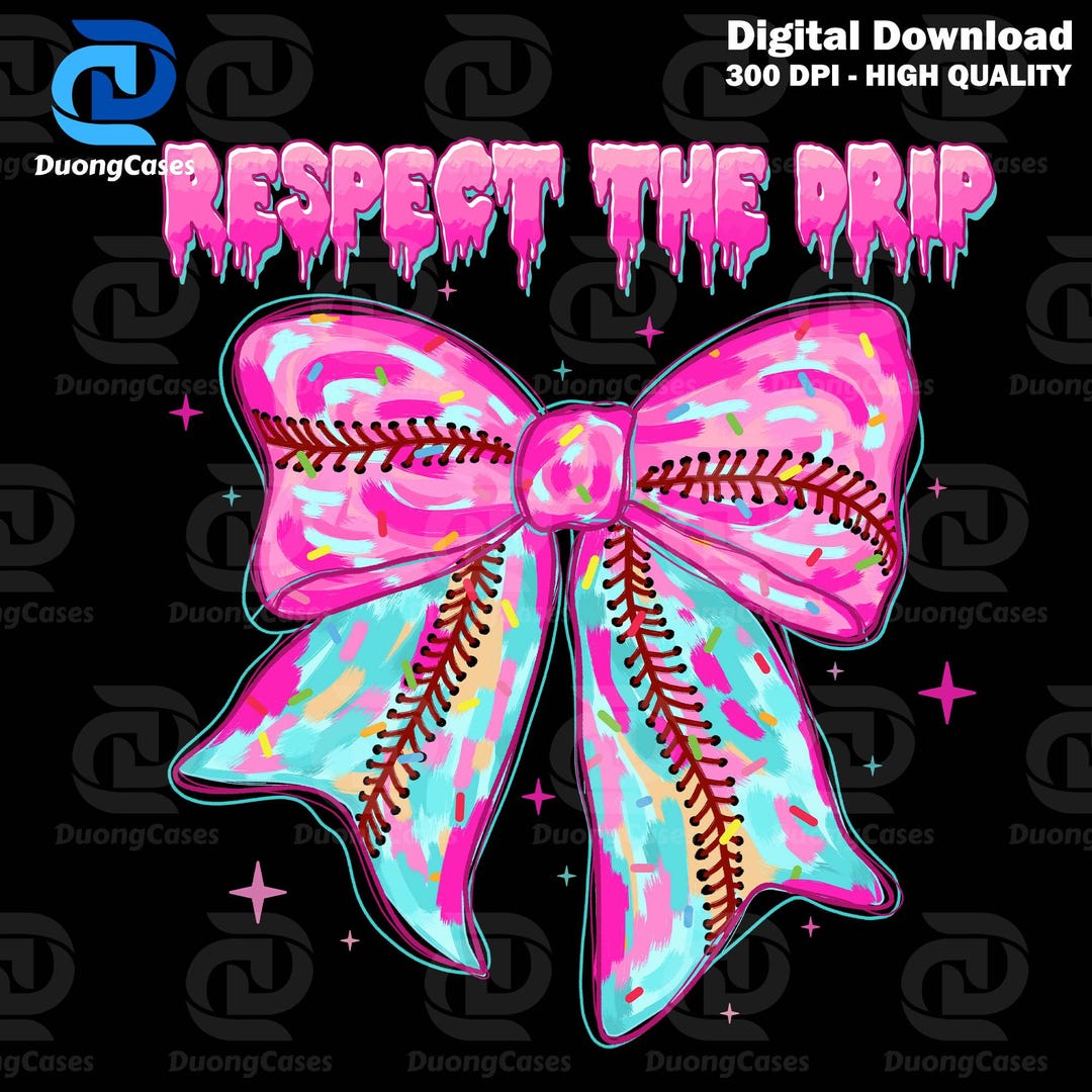 Respect the Drip Png, Baseball Mama Drip Png, Brushstroke Baseball ...