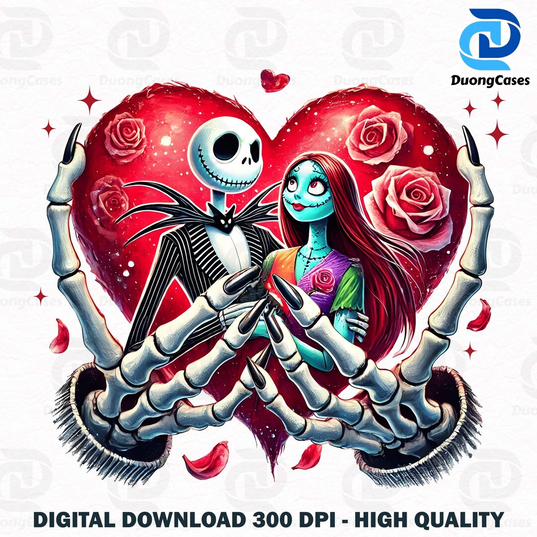 Nightmare Valentine Couple Png, Valentine Movie Couple Png, Horror ...