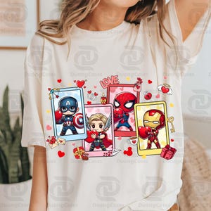 Superhero Valentine Png, Love Superhero Clipart, Romantic Hero Digital ...