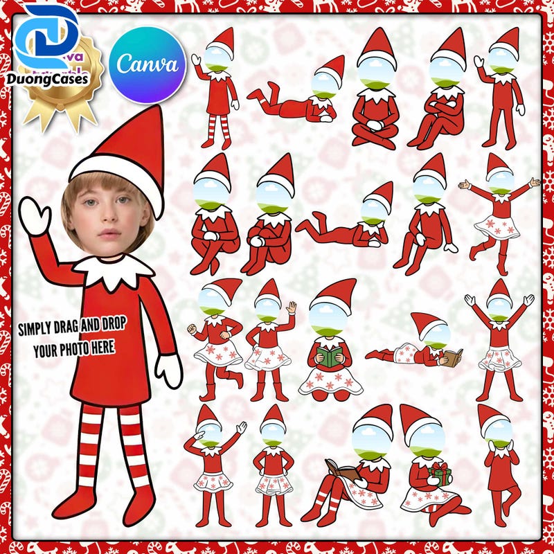 Elf Photo Frame - Etsy