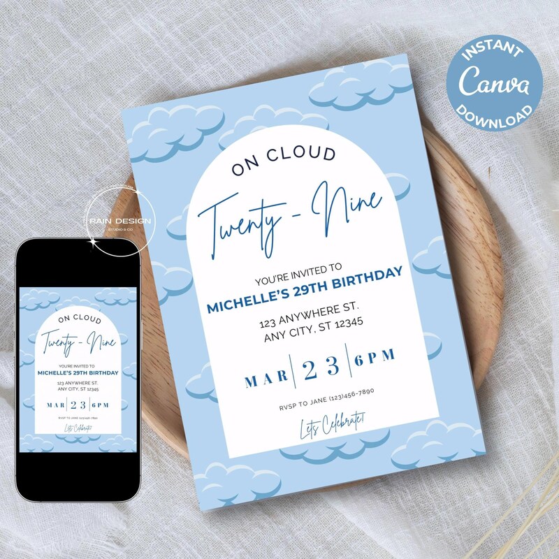 Cloud Themed Party - Etsy