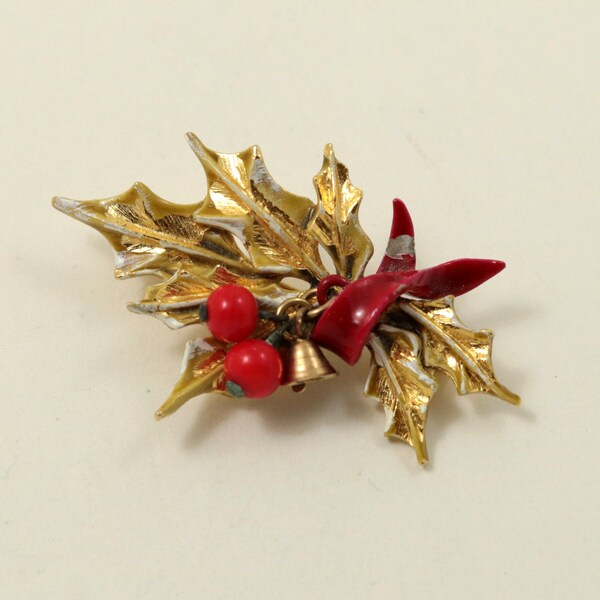 Holly Brooch - Etsy