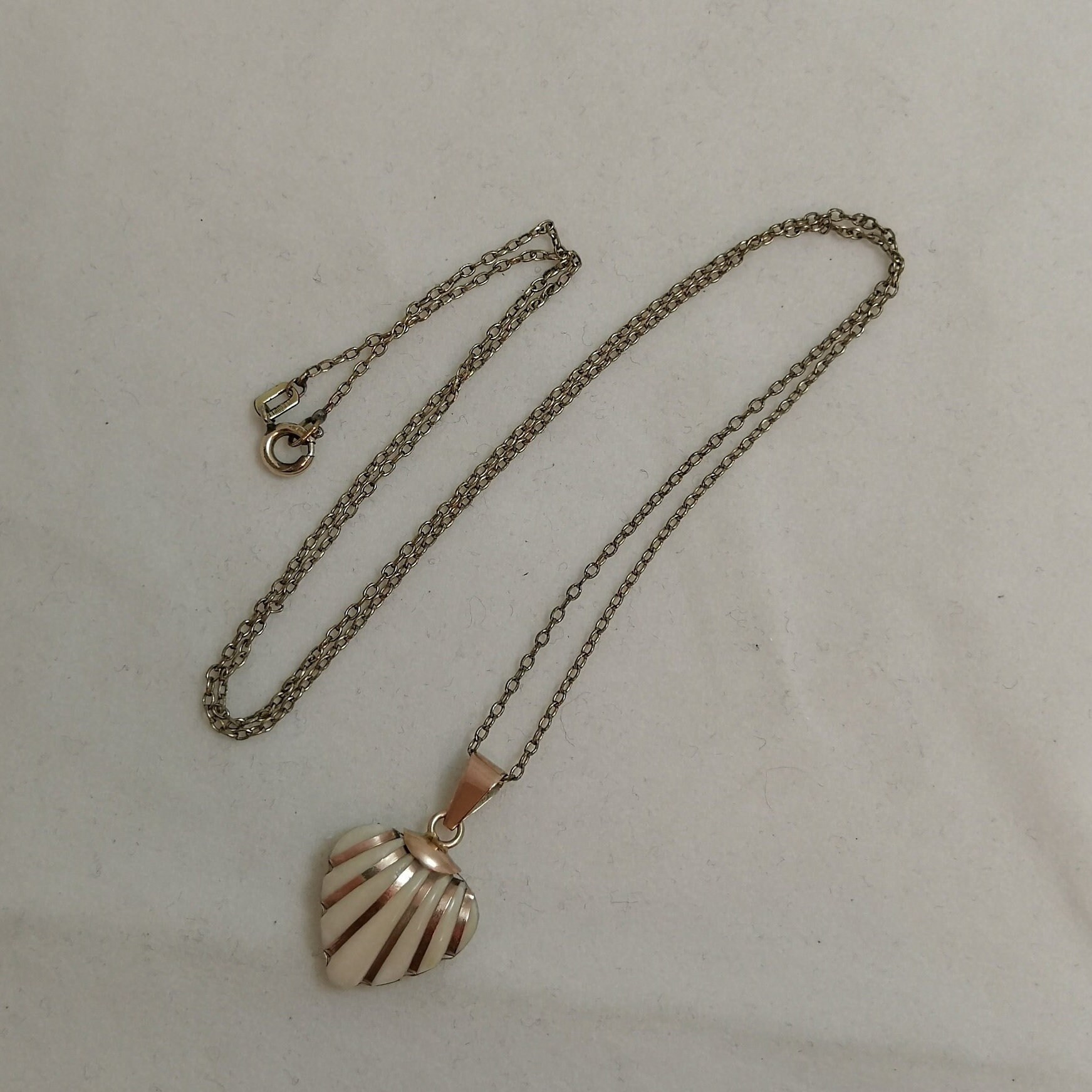 Vintage AM Double Gold Plated Heart Charm Necklace: 21 Inches or 53.5 ...