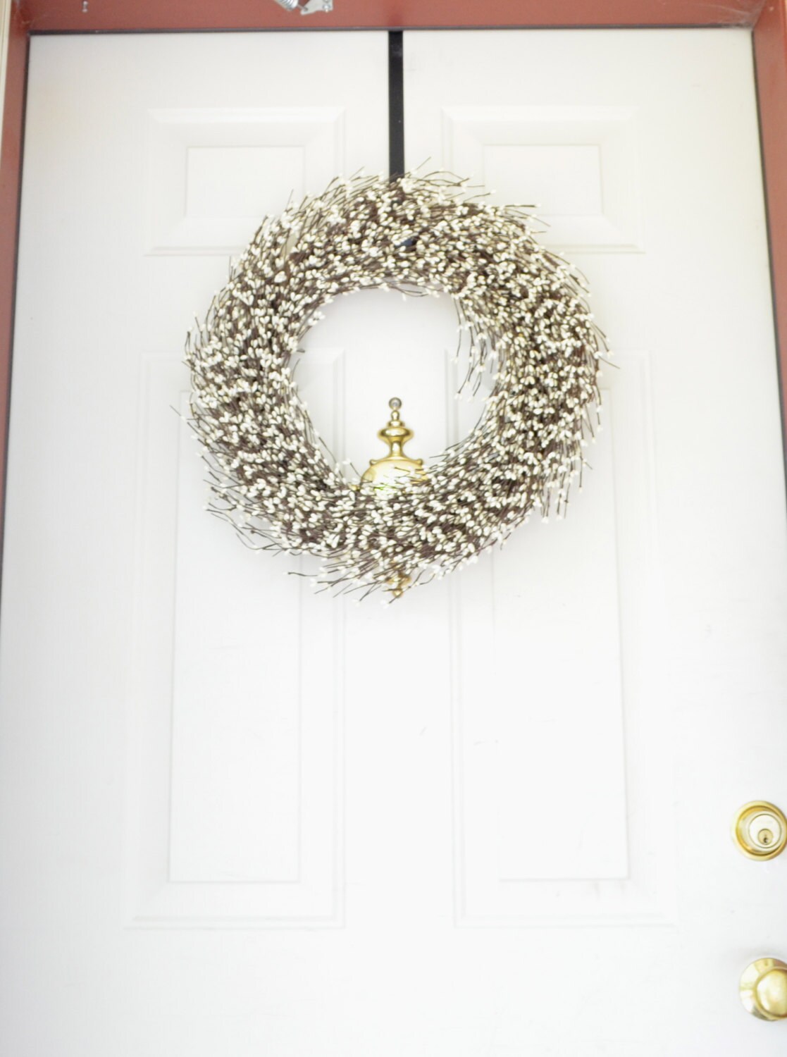 Spring Cream Berry Wreath Easter Wreath Front Door Wreath - Etsy