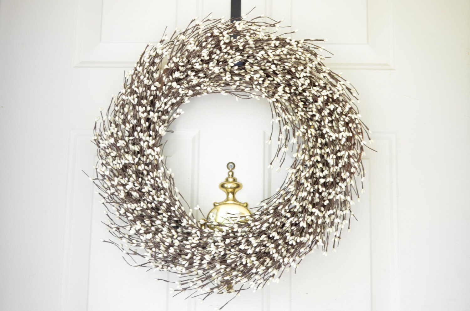 Spring Cream Berry Wreath Easter Wreath Front Door Wreath - Etsy