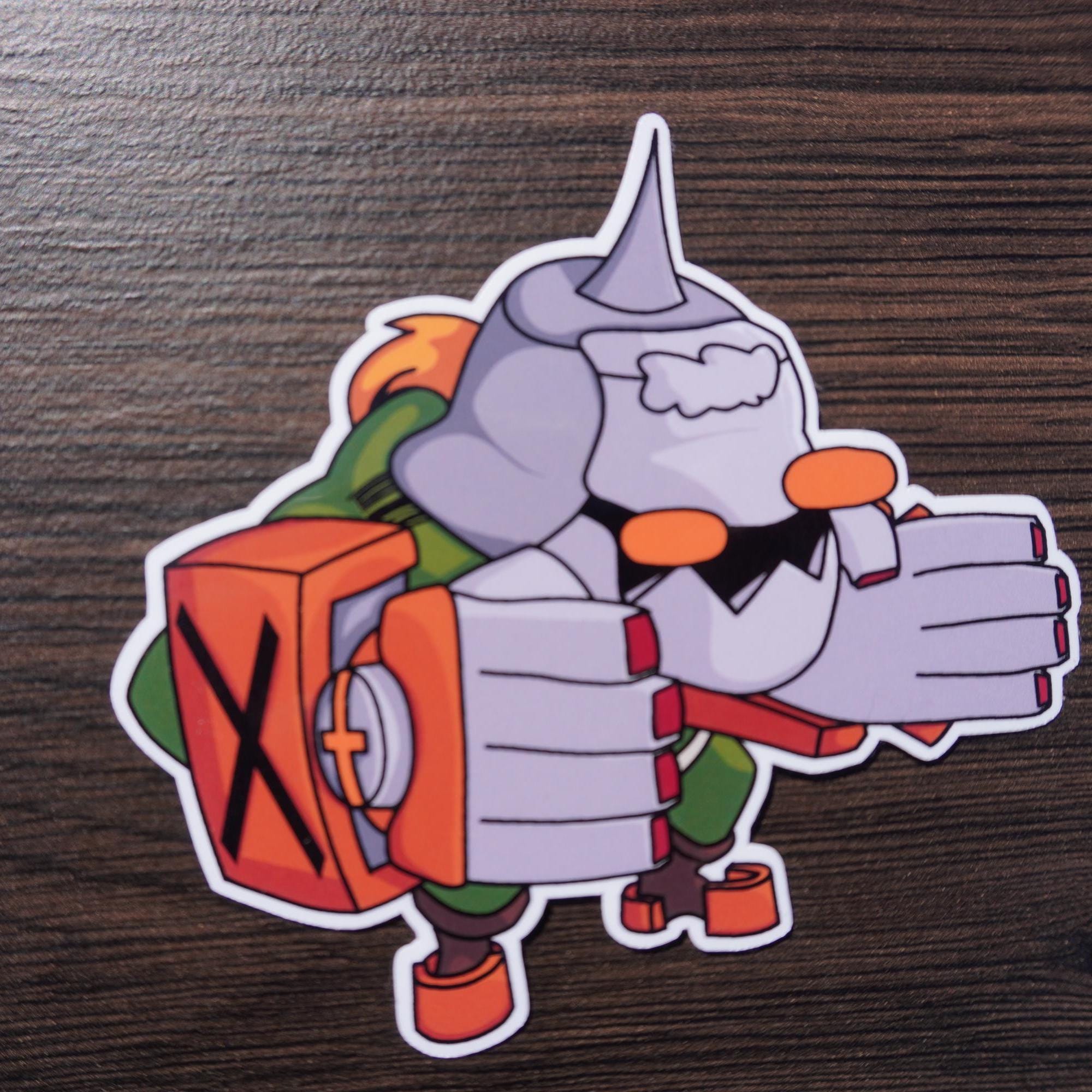 Guilty Gear Strive Potemkin Vinyl Sticker - Etsy