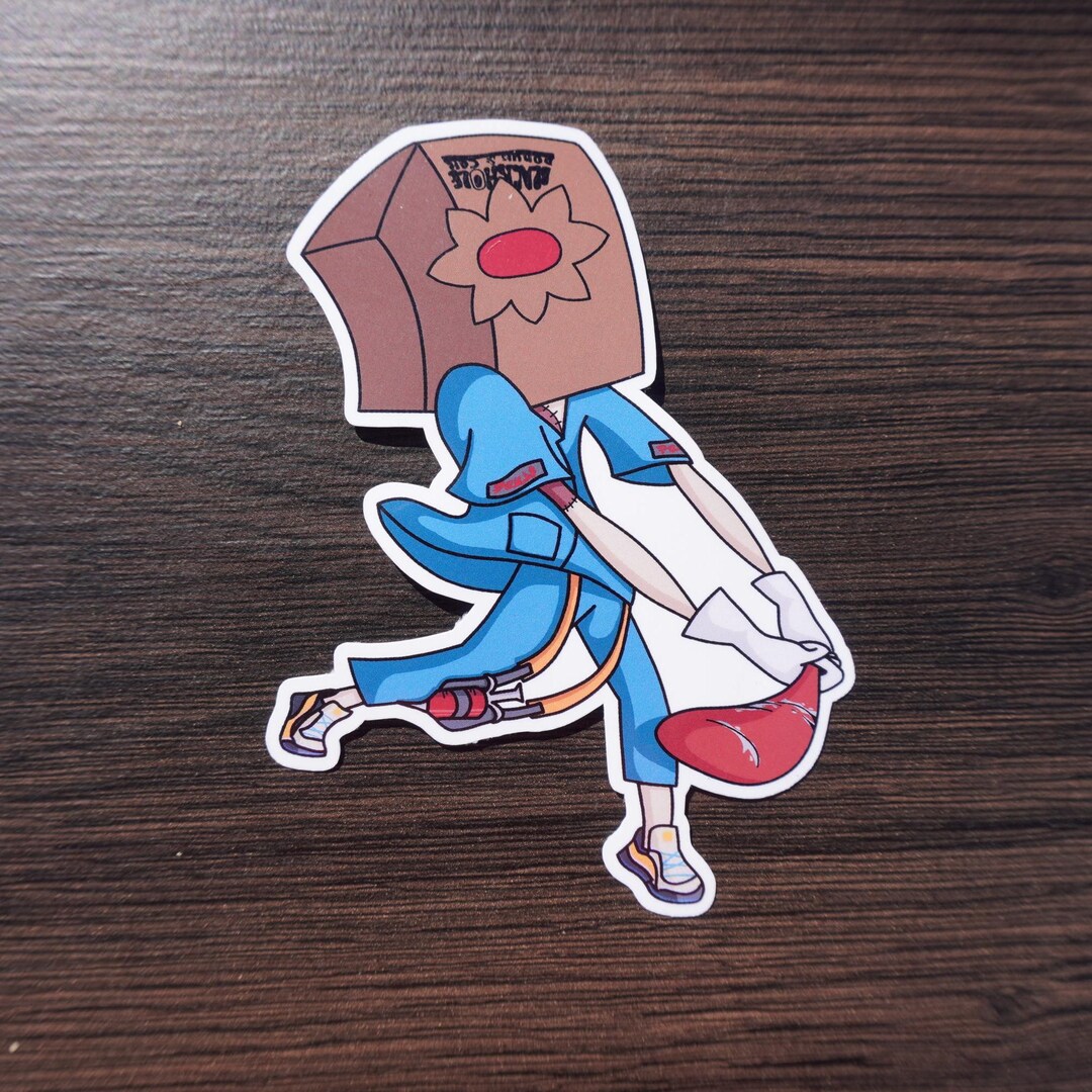 Guilty Gear Strive Faust Vinyl Sticker - Etsy