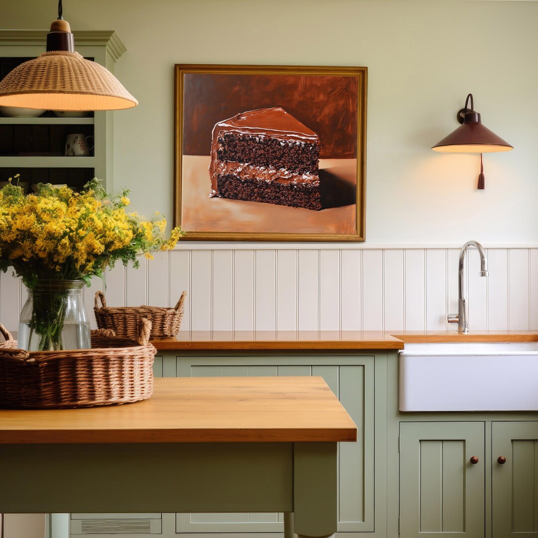 Chocolate Cake Matte Square Poster, Matilda Inspired Wall Art, Rich ...