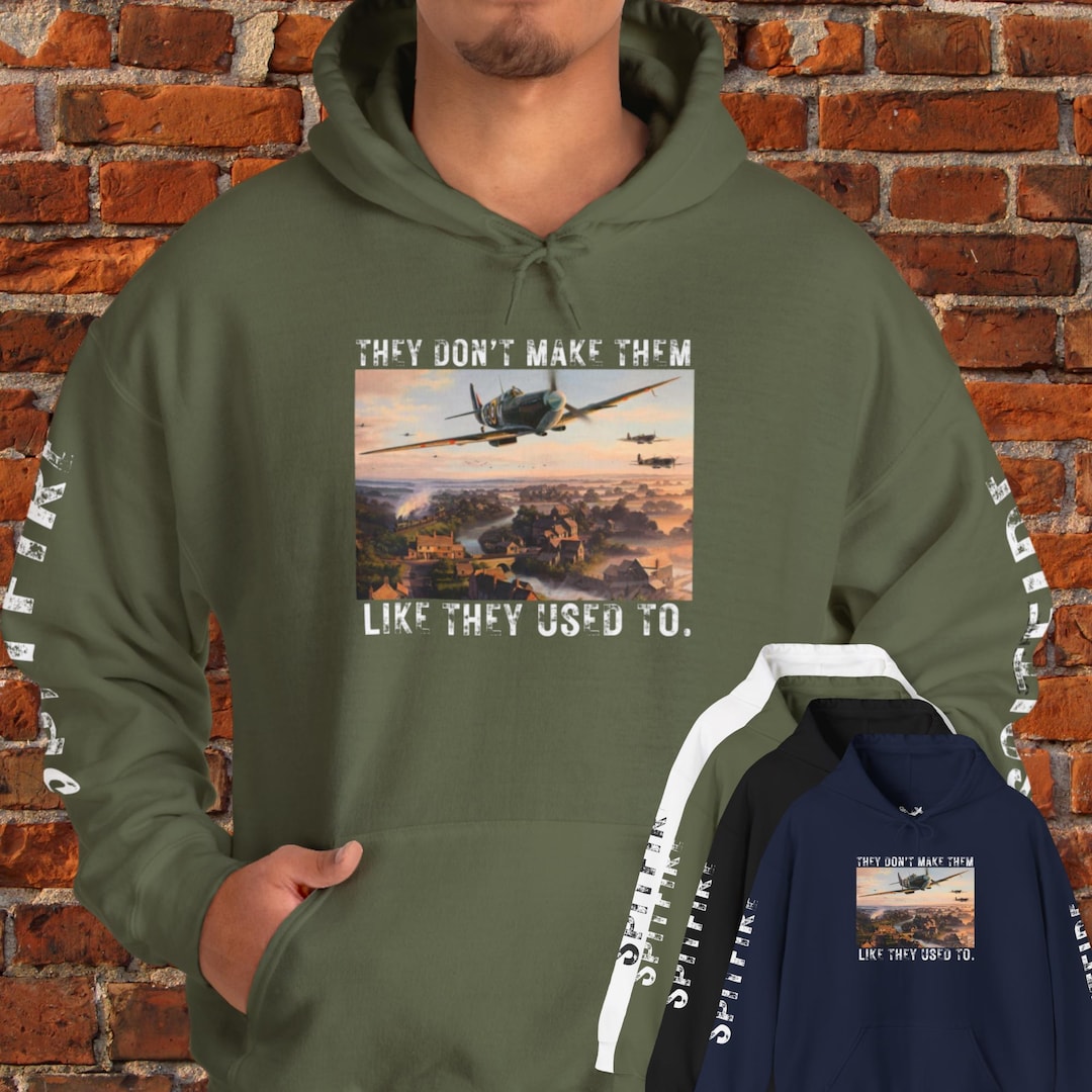 Vintage Airplane Hoodie, Aviation Pilot History Buff Sweatshirt ...