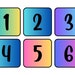 Bright and Fun 1-100 Math Flash Cards With Colorful Numbers - Etsy