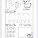Printable Alphabet Tracing Pages, Digital Worksheets, Child Learning ...