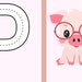 Uppercase Alphabet Trace Printable: ABC Learning Activity (digital ...
