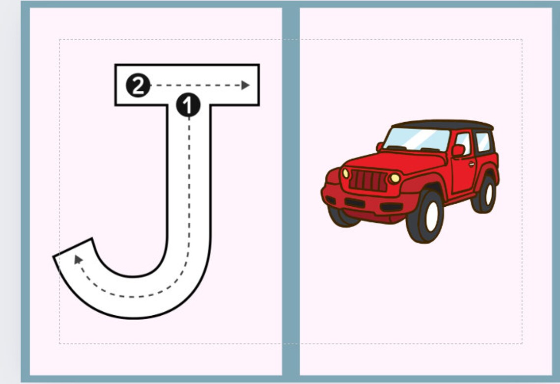 Uppercase Alphabet Trace Printable: ABC Learning Activity (digital ...