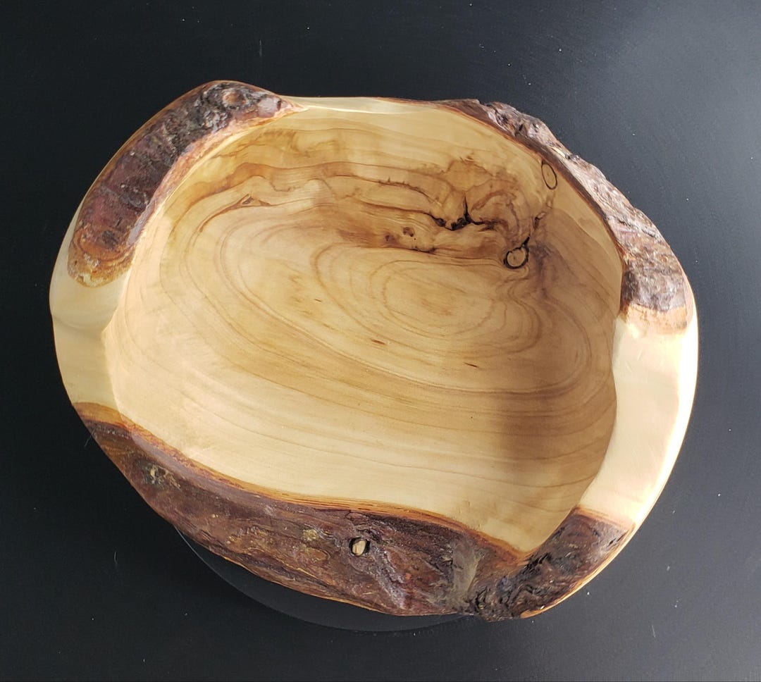Juniper "live Edge" Bowl - Etsy