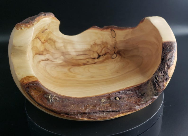 Juniper "live Edge" Bowl - Etsy