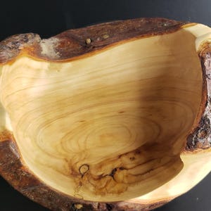 Juniper "live Edge" Bowl - Etsy
