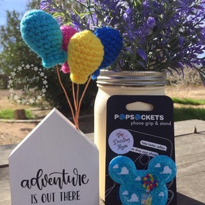 Up Inspired Mickey Pop, Grip, Mickey Head Phone Socket. Mouse Pop, up ...