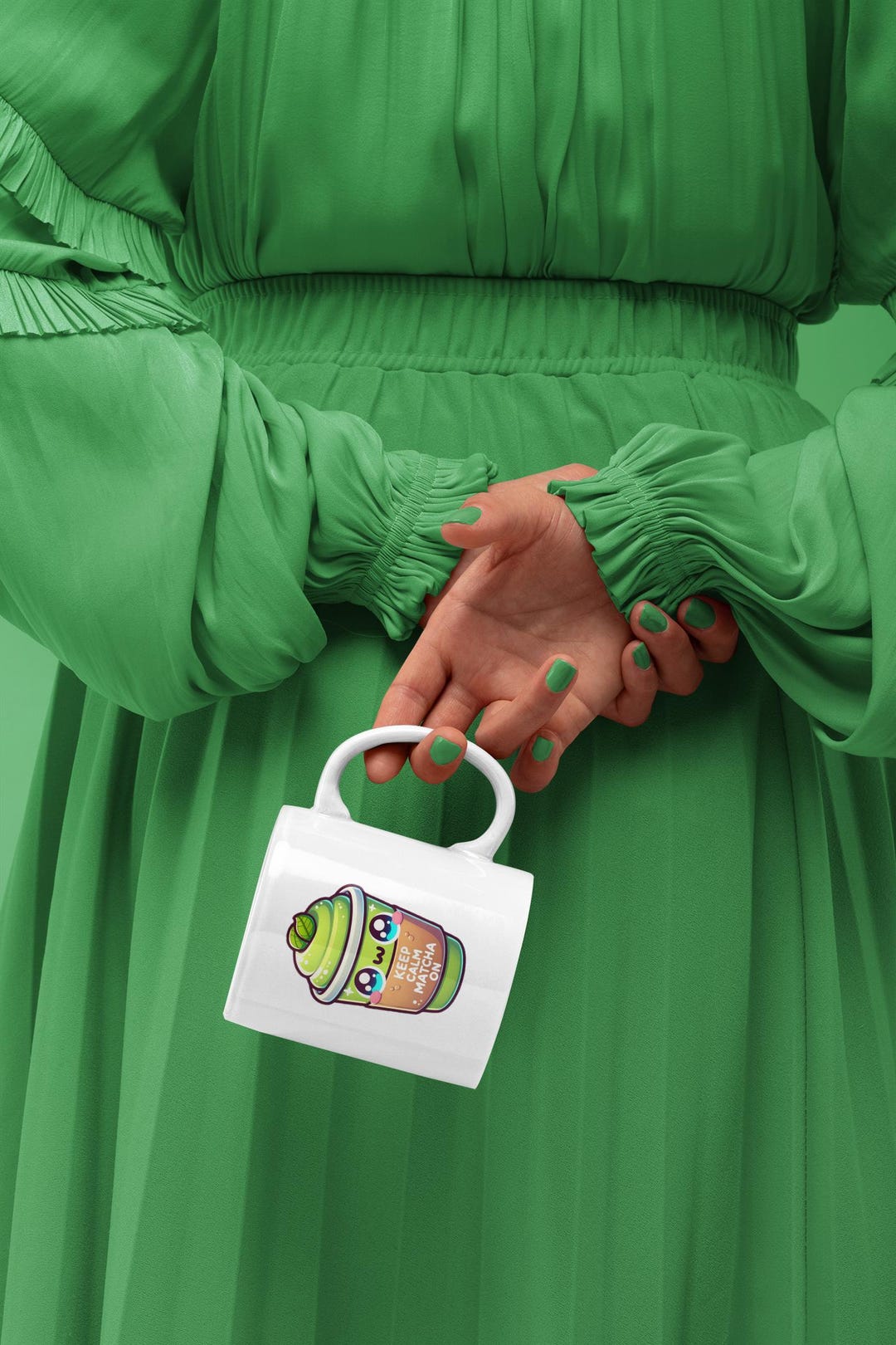 Kawaii Matcha Tea Mug, Japan Inspired - Etsy