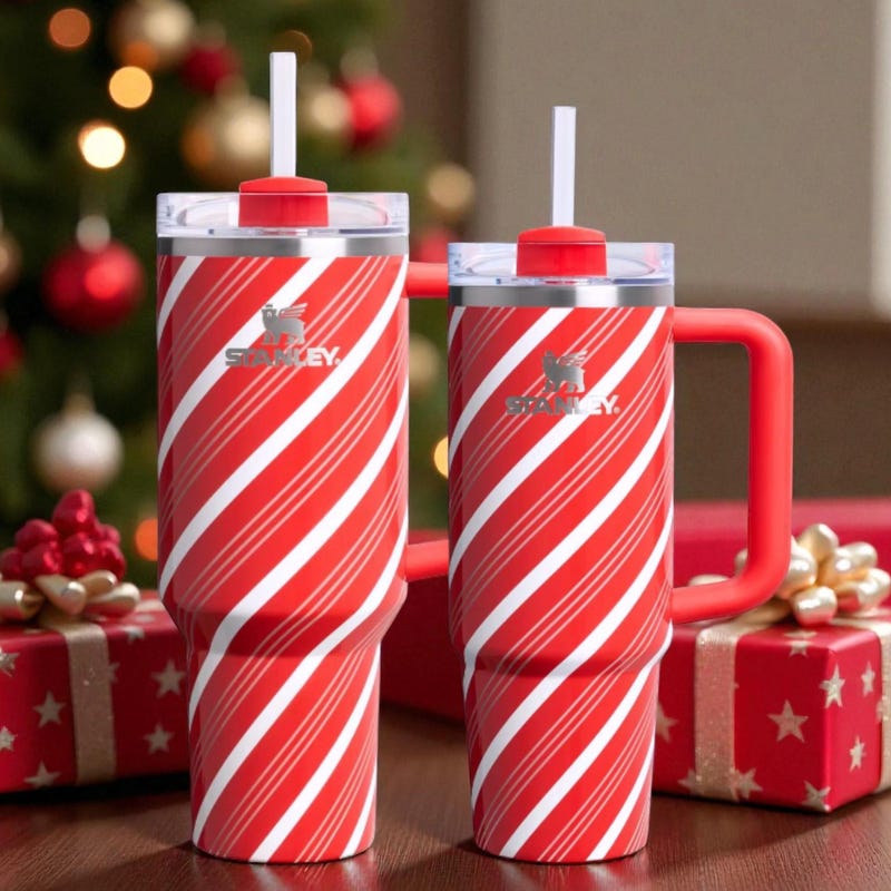 Candy Cane Stanley - Etsy