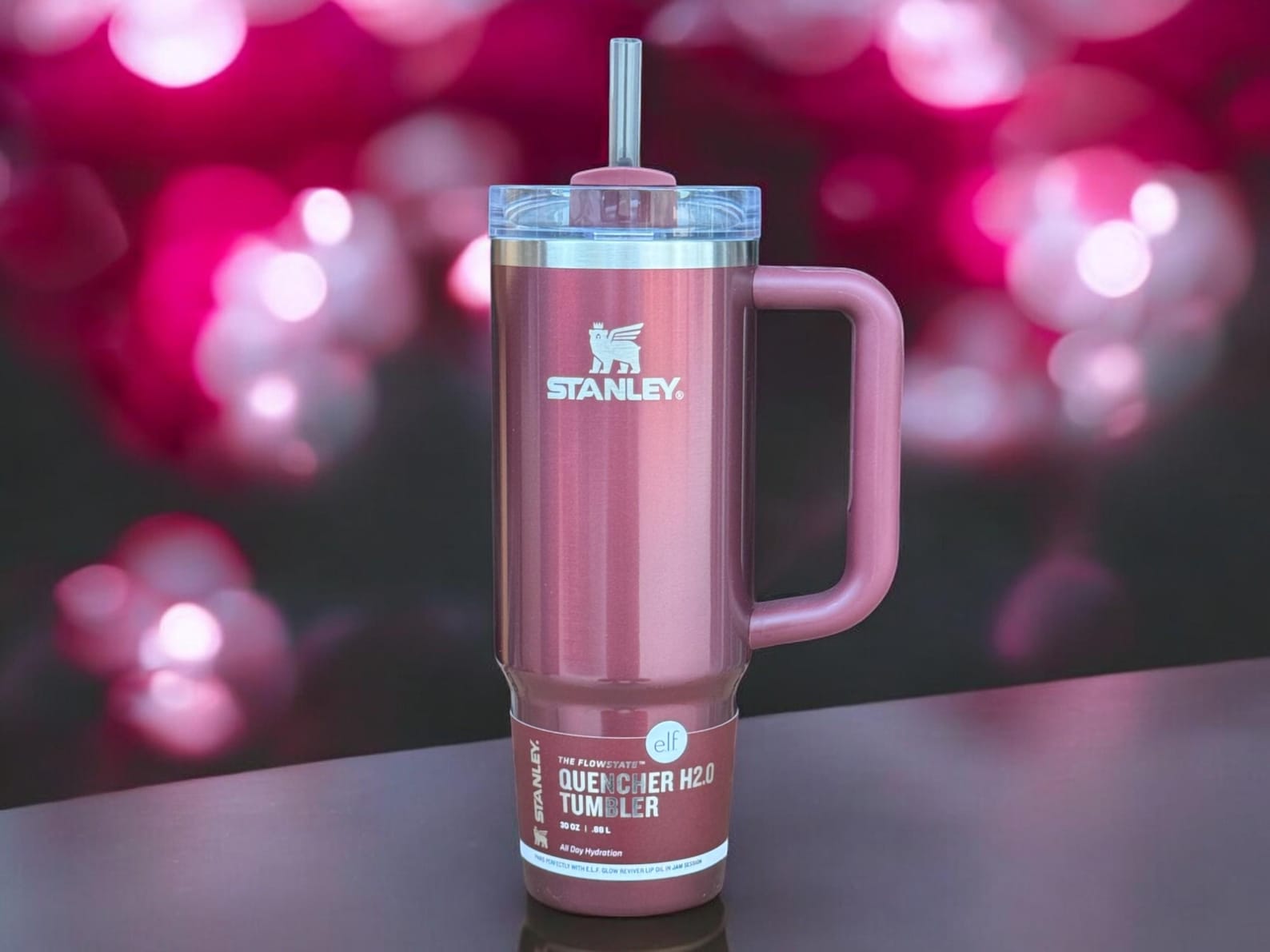 Stanley X E.l.f Collab - Personalized Laser Engraved 30oz H2.0 Quencher ...