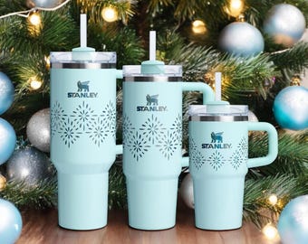 Stanley Winter Wonderland Personalized Laser Engraved 40oz, 30oz, and ...